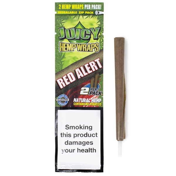 BLUNT JUICY HEMP WRAP RED ALERT – La tienda de Los Mejores Humos
