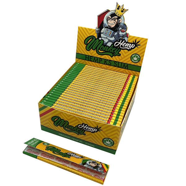 PAPEL MONKEY KING SIZE HEMP – La tienda de Los Mejores Humos